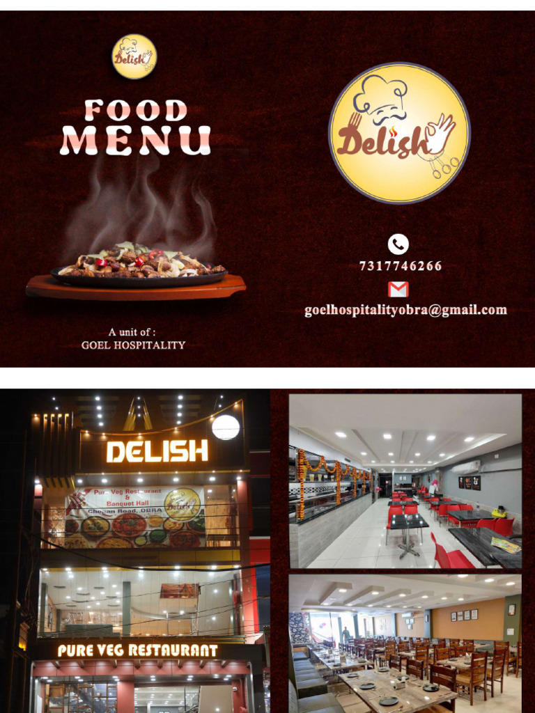 Delish Menu 2024 New | PDF