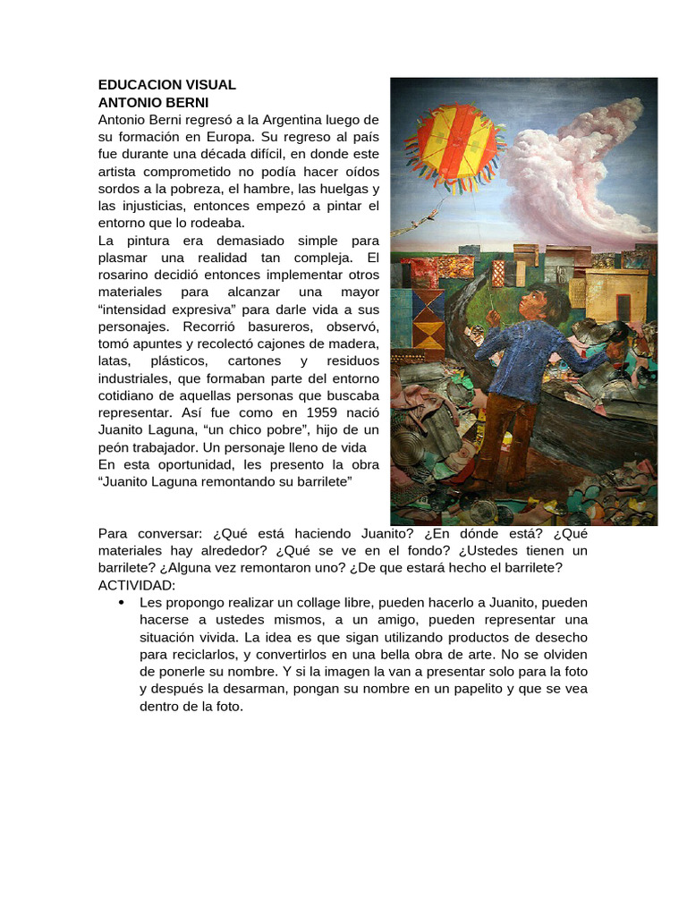 Ed Visual Berni Collage 3 | PDF