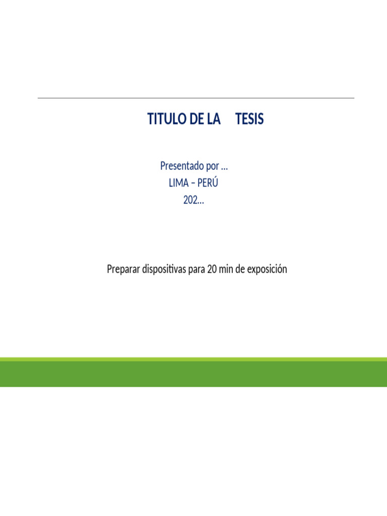 Diapositiva para Sustentacion | PDF