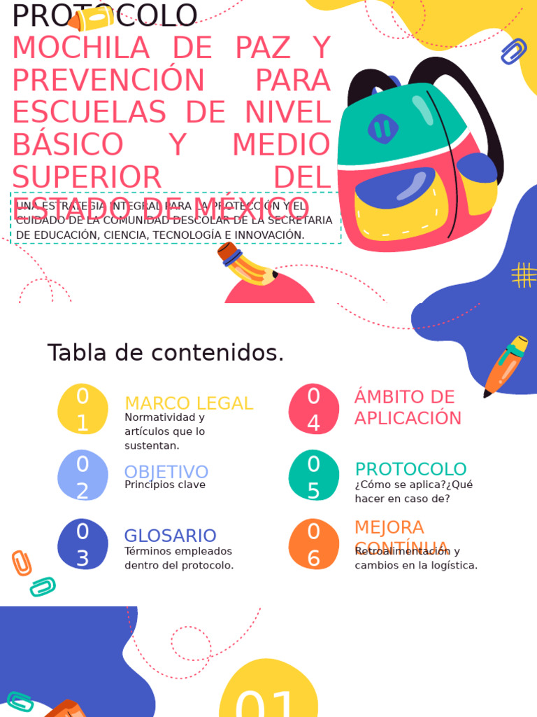 Protocolo Mochila de Paz | PDF