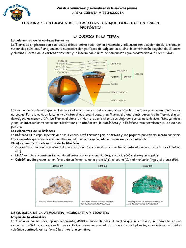 Lectura 2 Cyt 3º Grado Ii Unidad 2025 | PDF | Agua | Atmósfera
