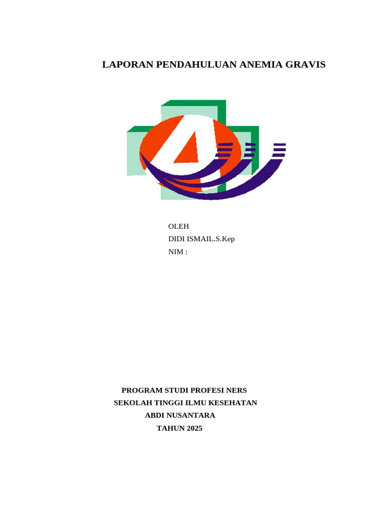 Pendahuluan Anemia Gravis dan Tanda-tandanya | PDF
