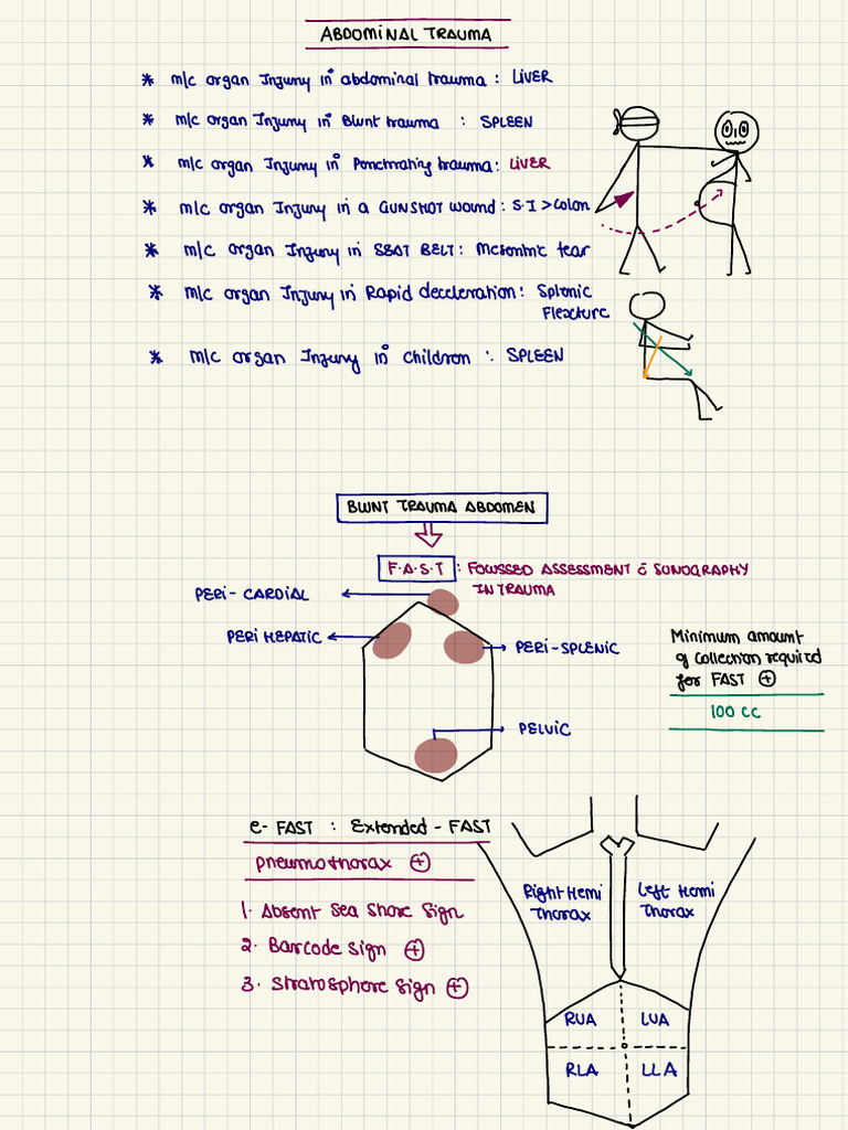 Blunt & Penetrating Trauma Abdomen - Surgery - Bailey Learned With Dr ...