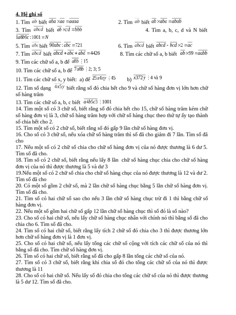 He Ghi So | PDF