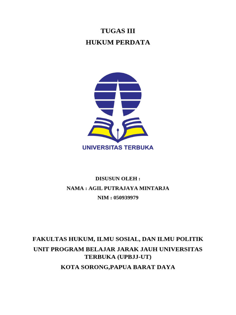 Dasar Hukum Wanprestasi Gibran vs Samsul | PDF