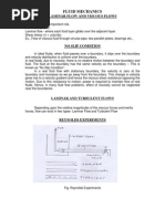 Fluid Dynamics Cheat Sheet | PDF | Fluid Dynamics | Reynolds Number