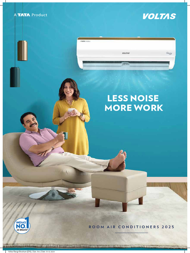 Voltas Range Compressed | PDF | Air Conditioning | Electric Motor