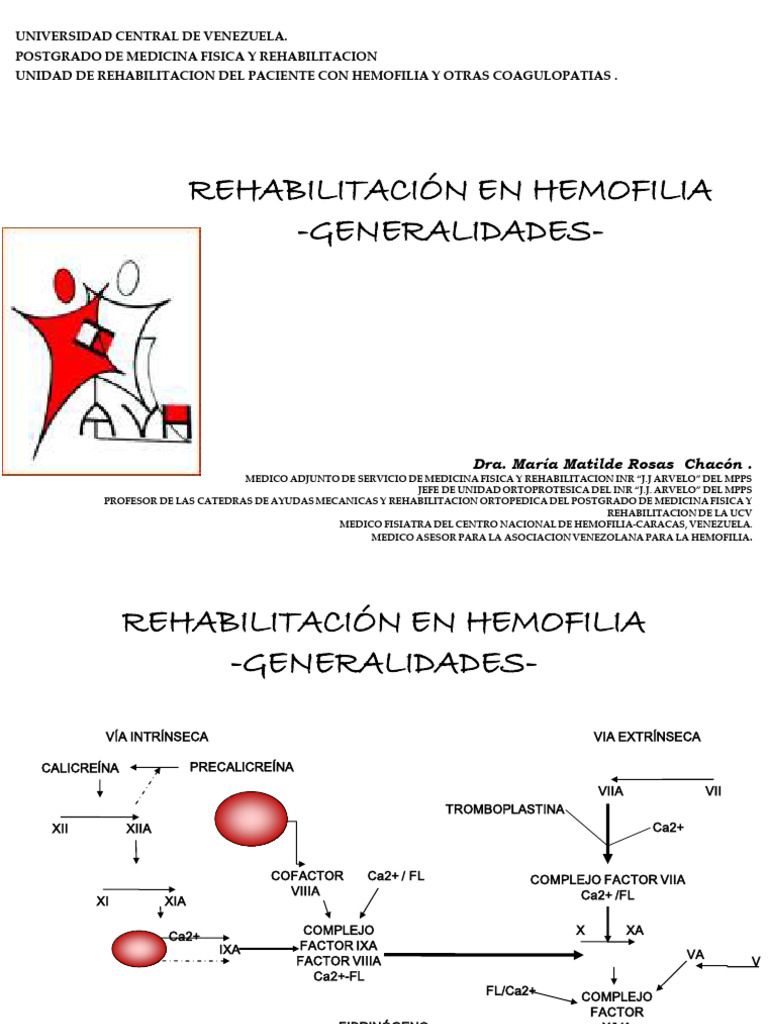 Hemofilia | PDF | Coagulación | Proteínas de la sangre
