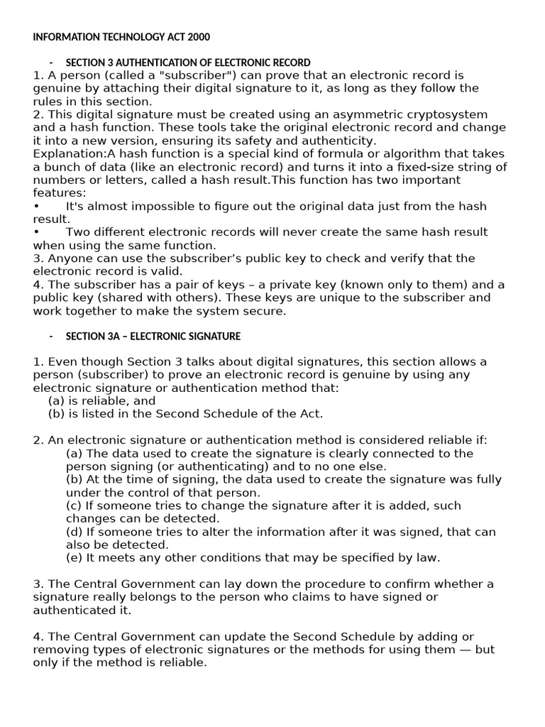 Information Technology Act 2000 | PDF | Tribunal | Crimes