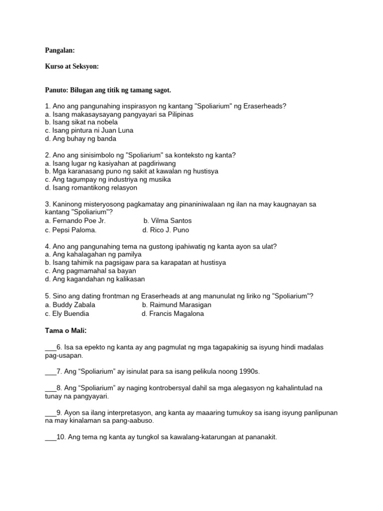 Activity in Soslit | PDF