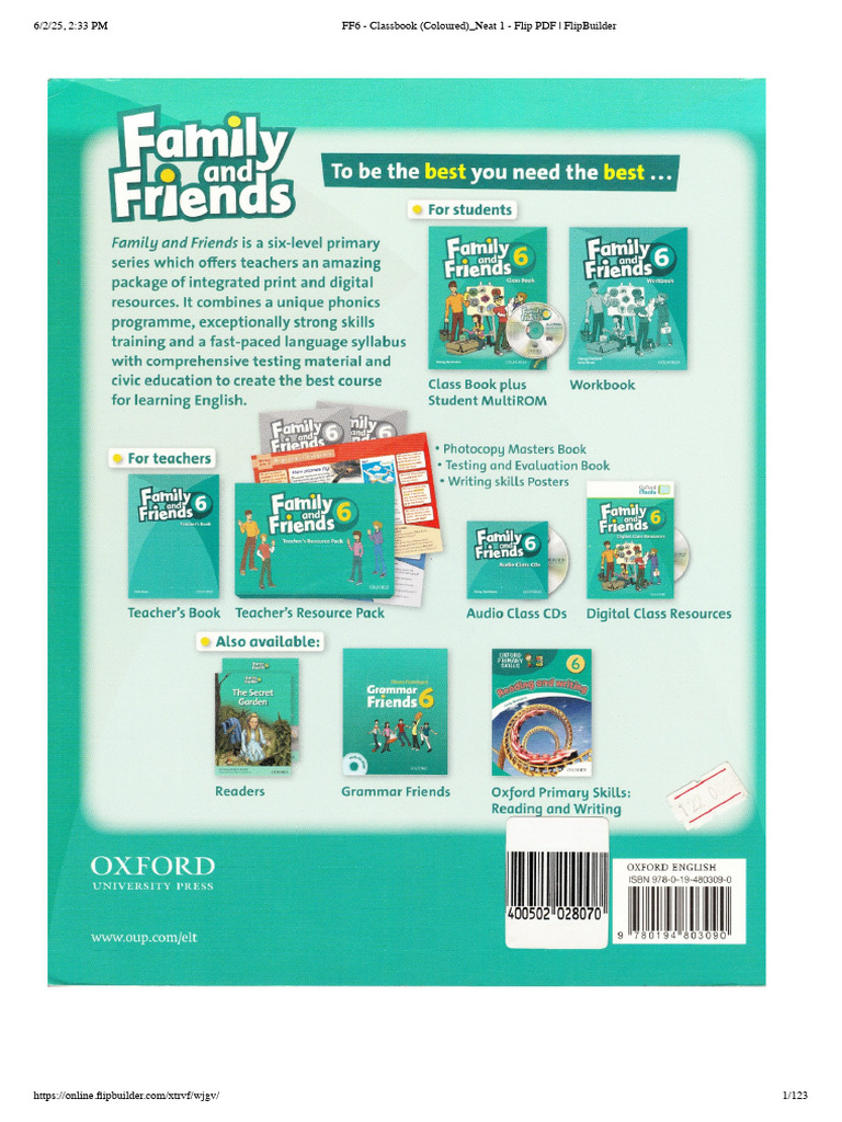 Family and Friend 6 | PDF