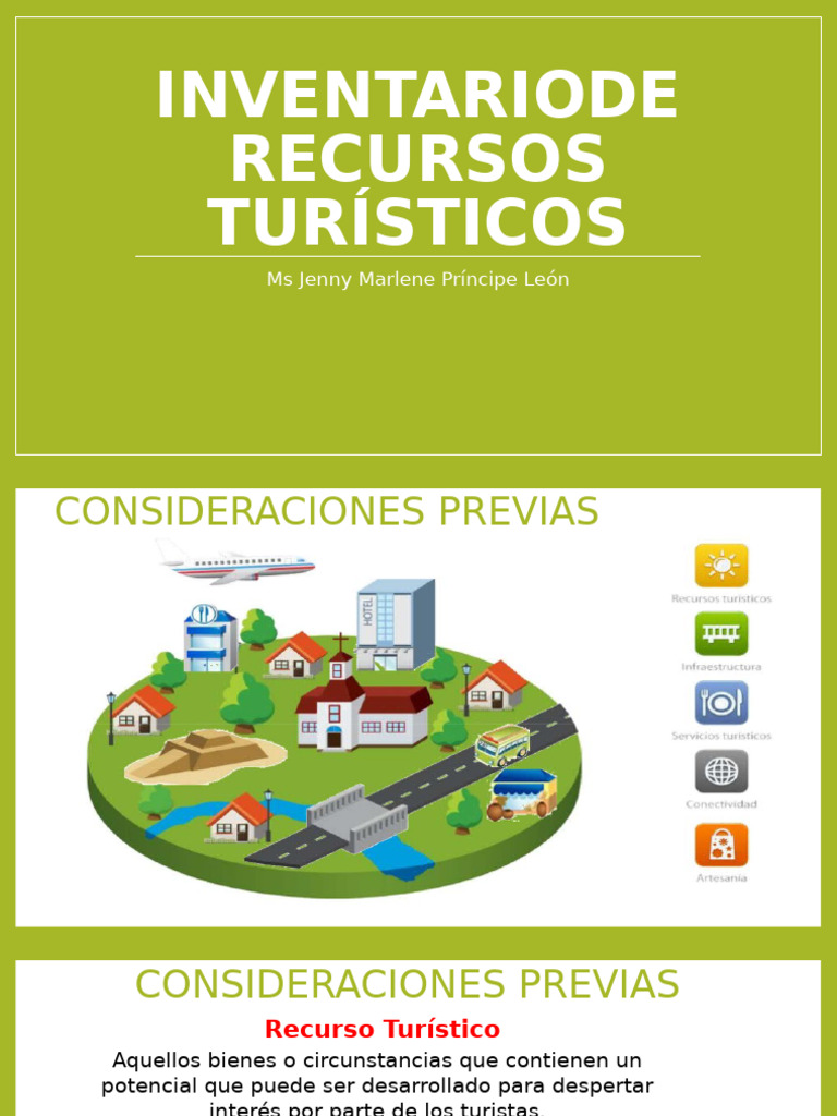 Inventariode Recursos Turísticos | PDF | Turismo | Información
