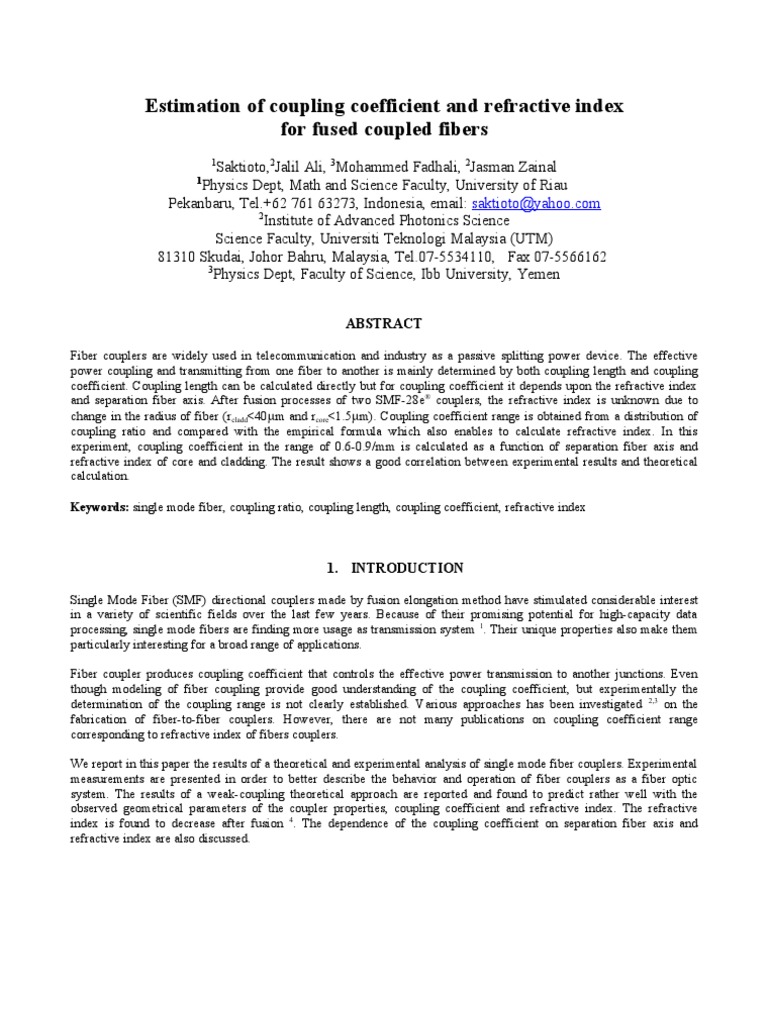 Full Paper Saktioto For Journal Applied Science Research | PDF ...