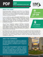 Brochure - IMPeC2025 - IIM Sambalpur | PDF | Entrepreneurship | Human Resource Management