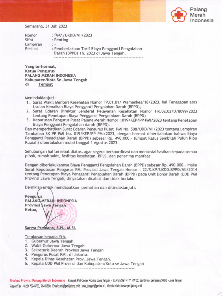 Surat-BPPD-2023 UDD | PDF