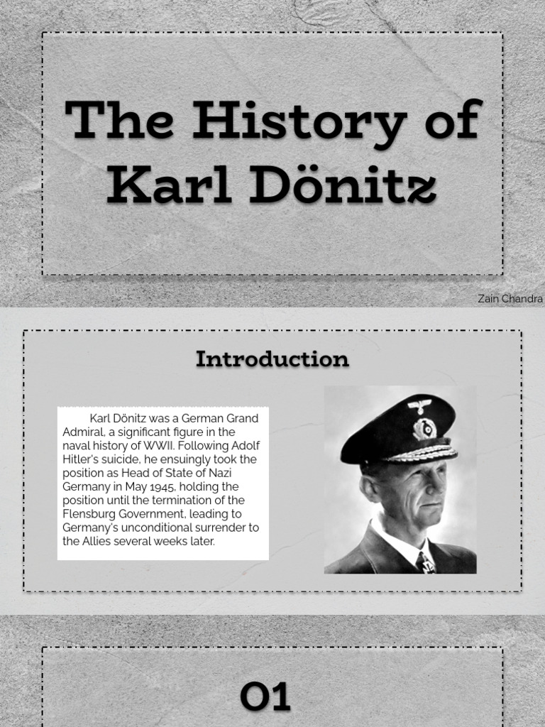Zain's History of Karl Donitz | PDF | U Boats | Kriegsmarine