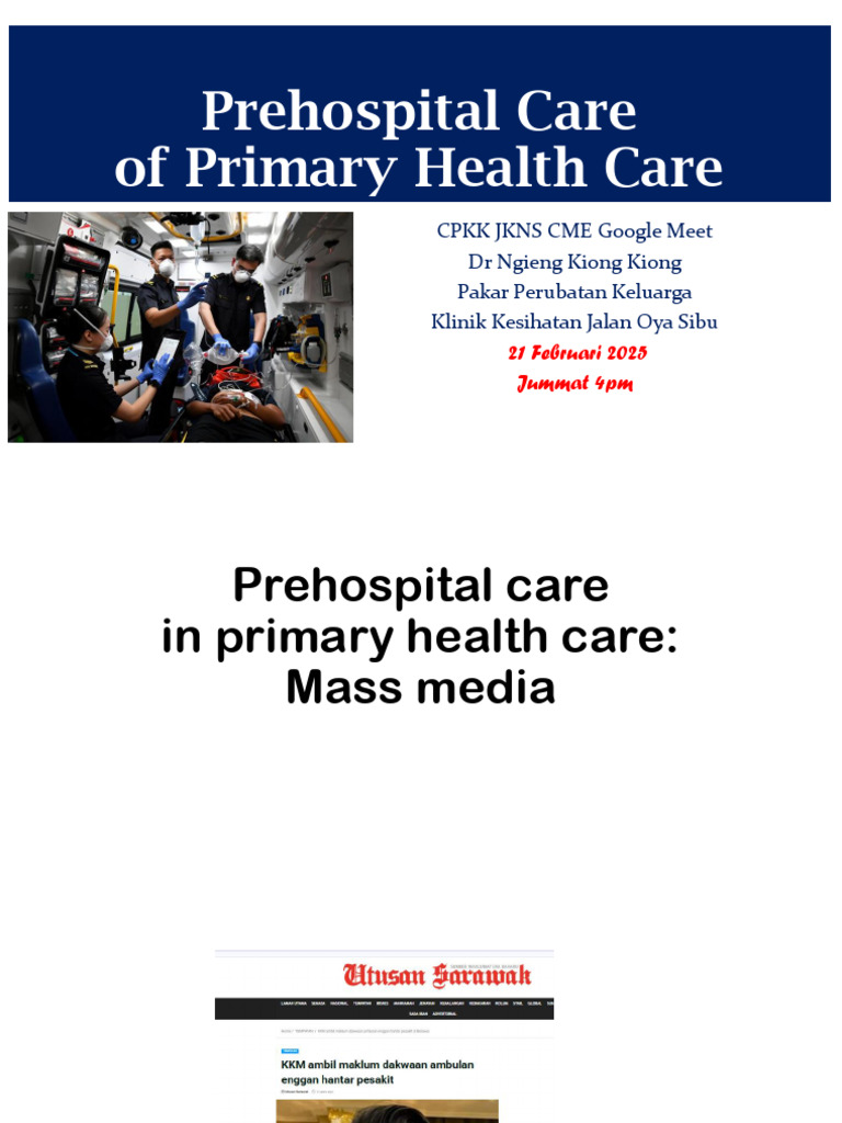 Prehospital Care Guidelines 2025 | PDF | Emergency Medical Services ...