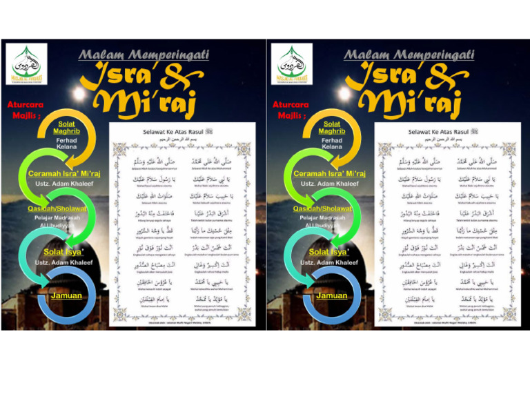 Aturcara Israj Miraj | PDF