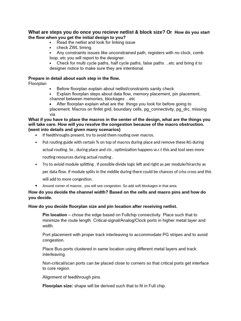 1 Floorplan-1 | PDF | Electronics | Computer Engineering