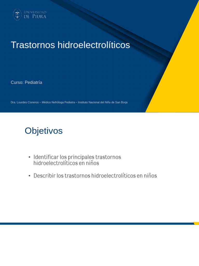 Teoría 91 y 92 Tubulopatías y Trastornos Hidroelectrolíticos | PDF | Riñón | Sodio