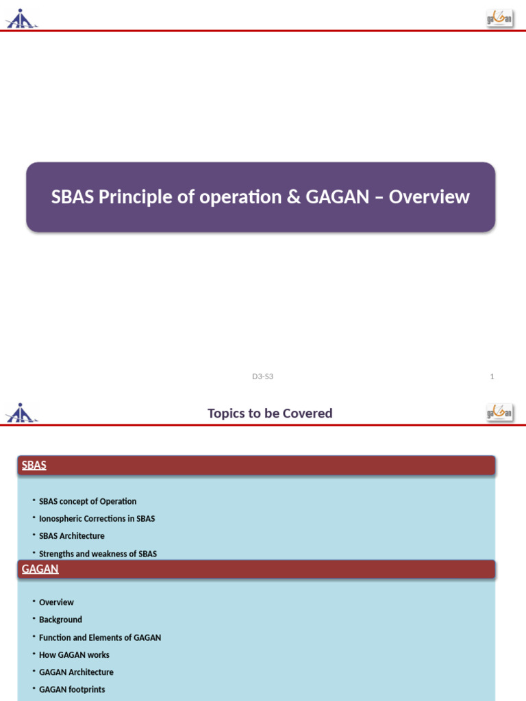 GAGAN and SBAS Architecture Overview | PDF | Global Positioning System ...
