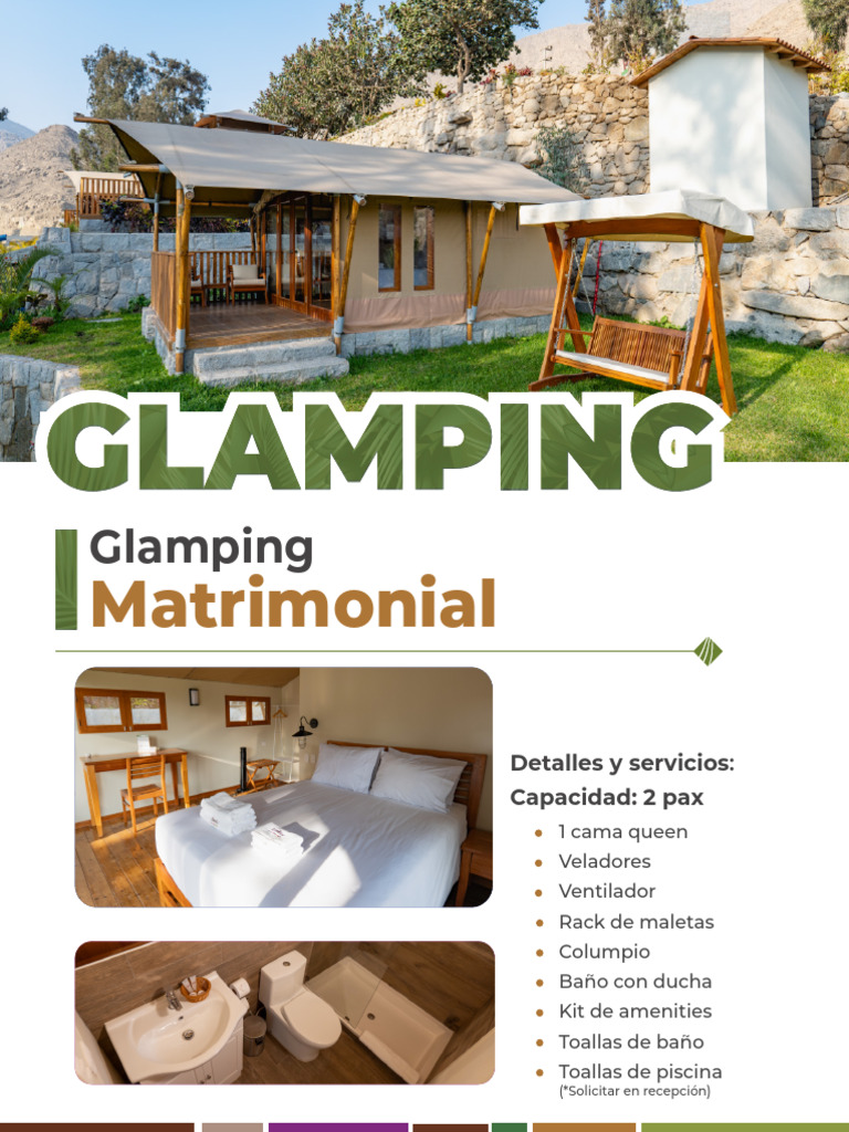 Glamping Kankay | PDF | Cámping