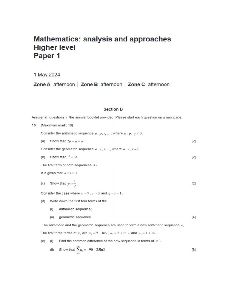 Hard Sequences and Series | PDF
