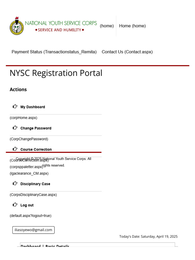 Nysc Addendum | PDF