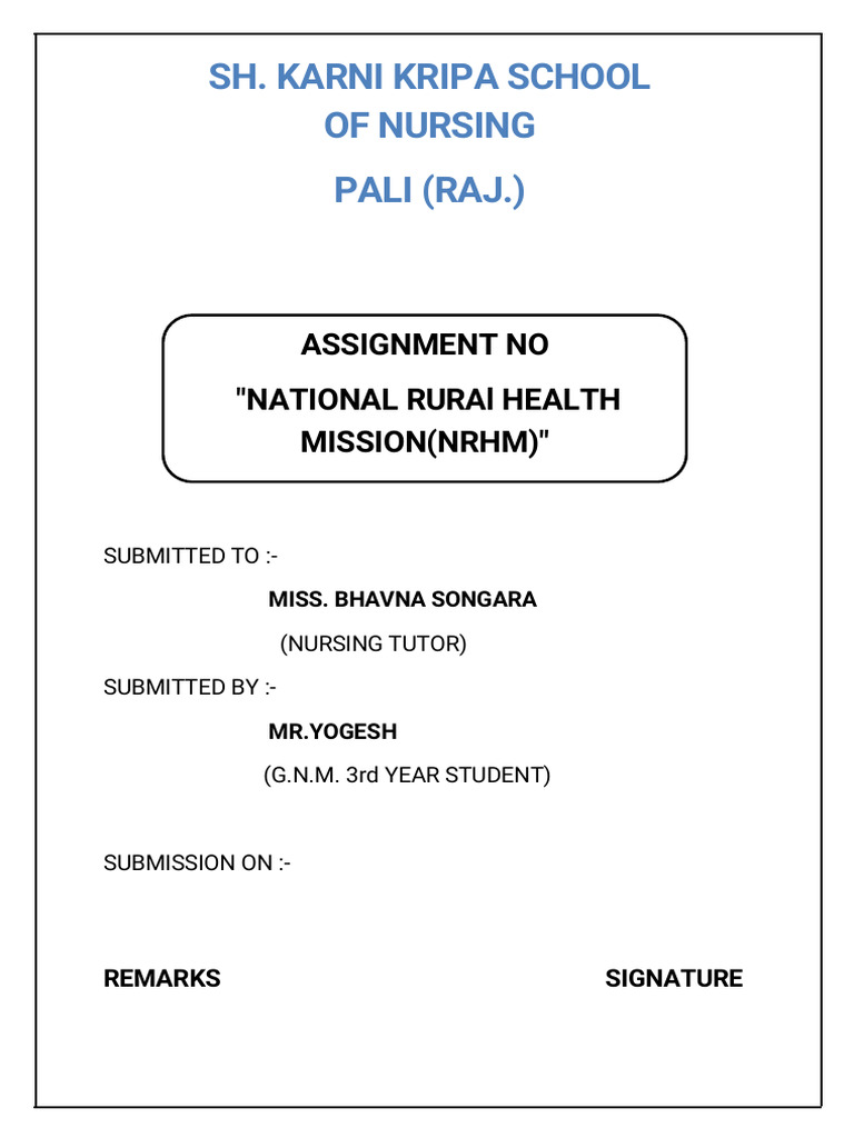 NCP Yogesh Chn-1 | PDF