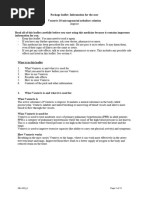 Venoright: Indications and Benefits | PDF
