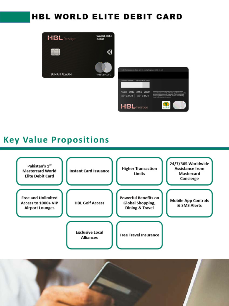 HBL World Elite Debit Card Benefits | PDF | Debit Card | Airport Lounge