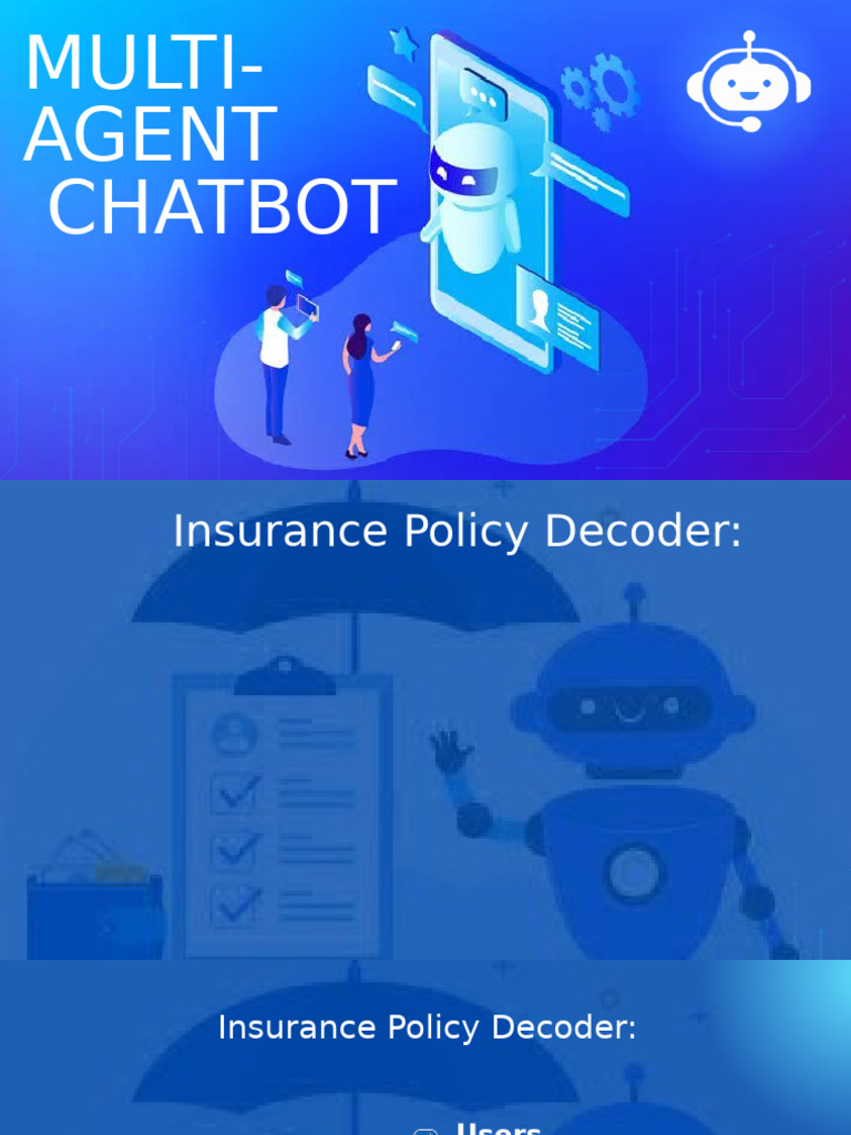 Multi-Agent Chatbot | PDF