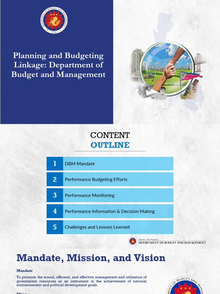 DBM Planning and Budgeting Linkage (for KSS With Social Watch PH) | PDF ...