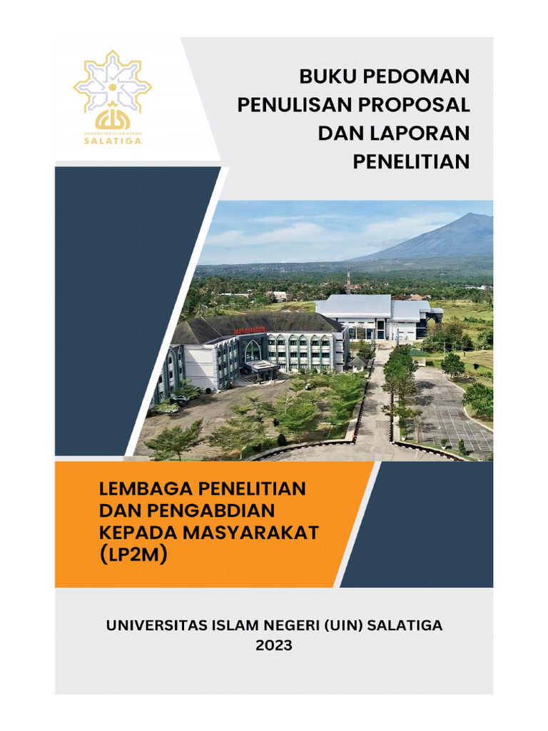 Buku Pedoman Penulisan Proposal Dan Laporan Penelitian 2023 | PDF