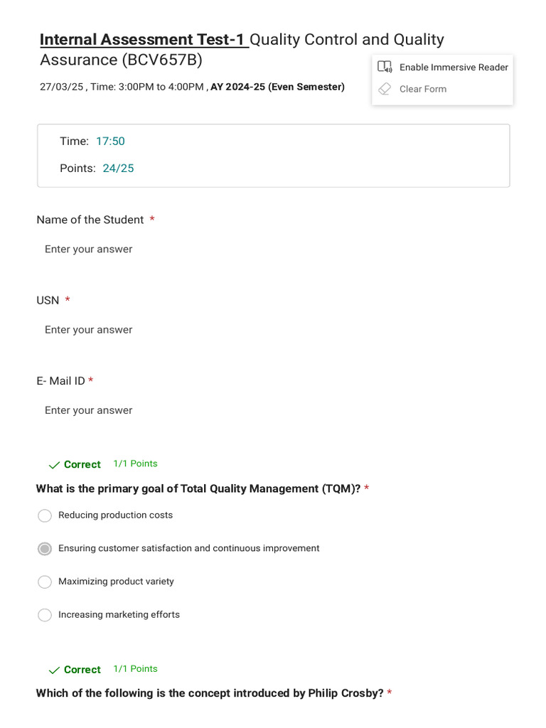 Quality Control & Assurance Overview | PDF | Quality Assurance ...