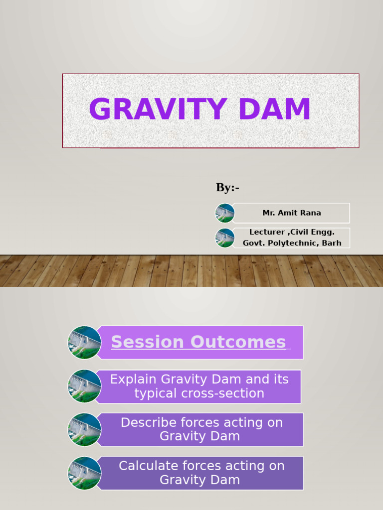 Gravity Dam | PDF | Dam | Pressure