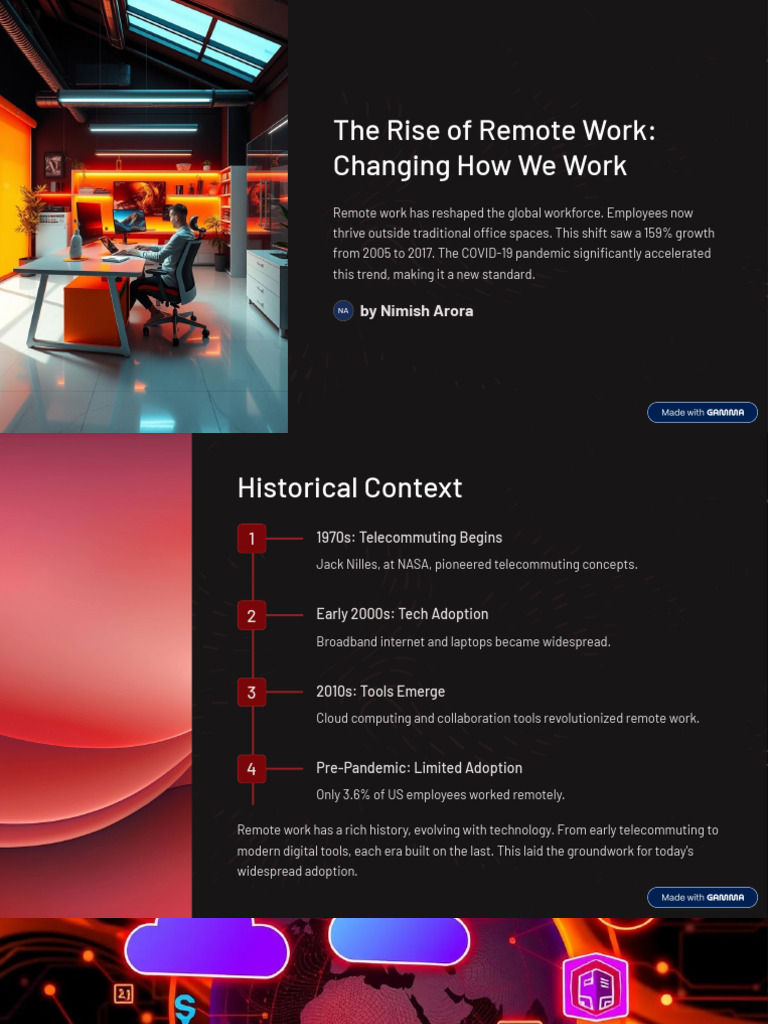 The Rise Of Remote Work Changing How We Work Pdf Employee Retention