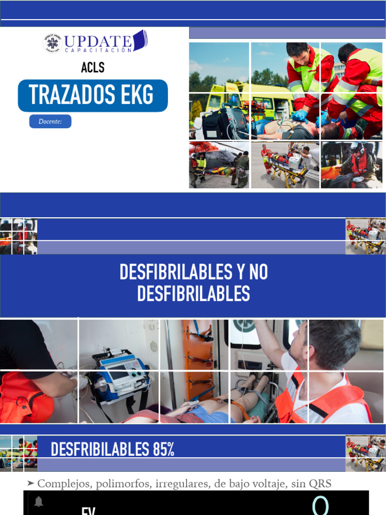 Trazados Acls | PDF | Cardiología | Sistema cardiovascular