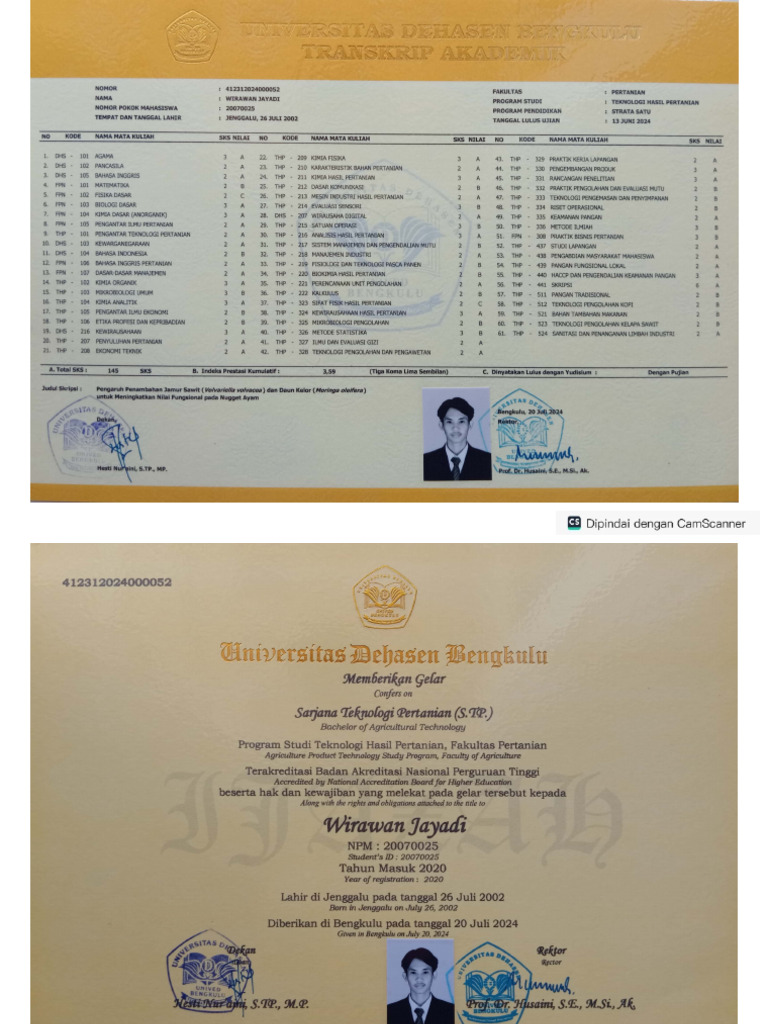 Berkas Lamaran | PDF