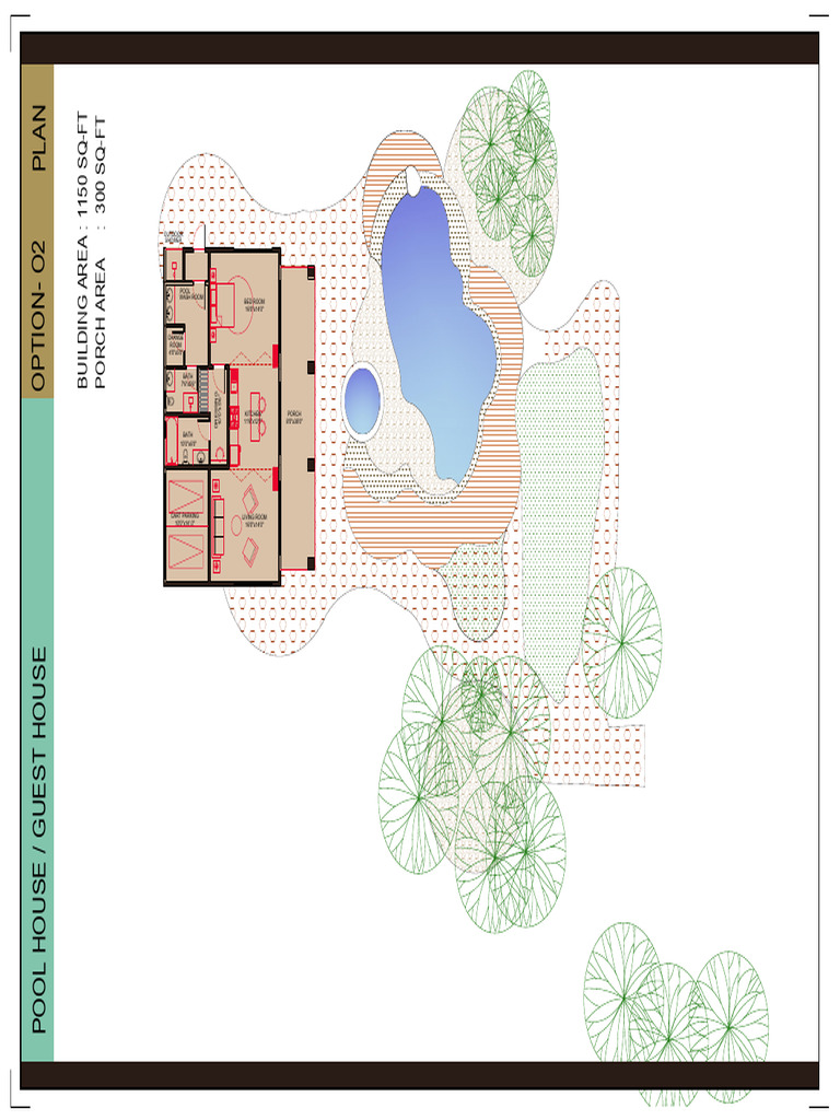 Option 02 Pool House Plan | PDF