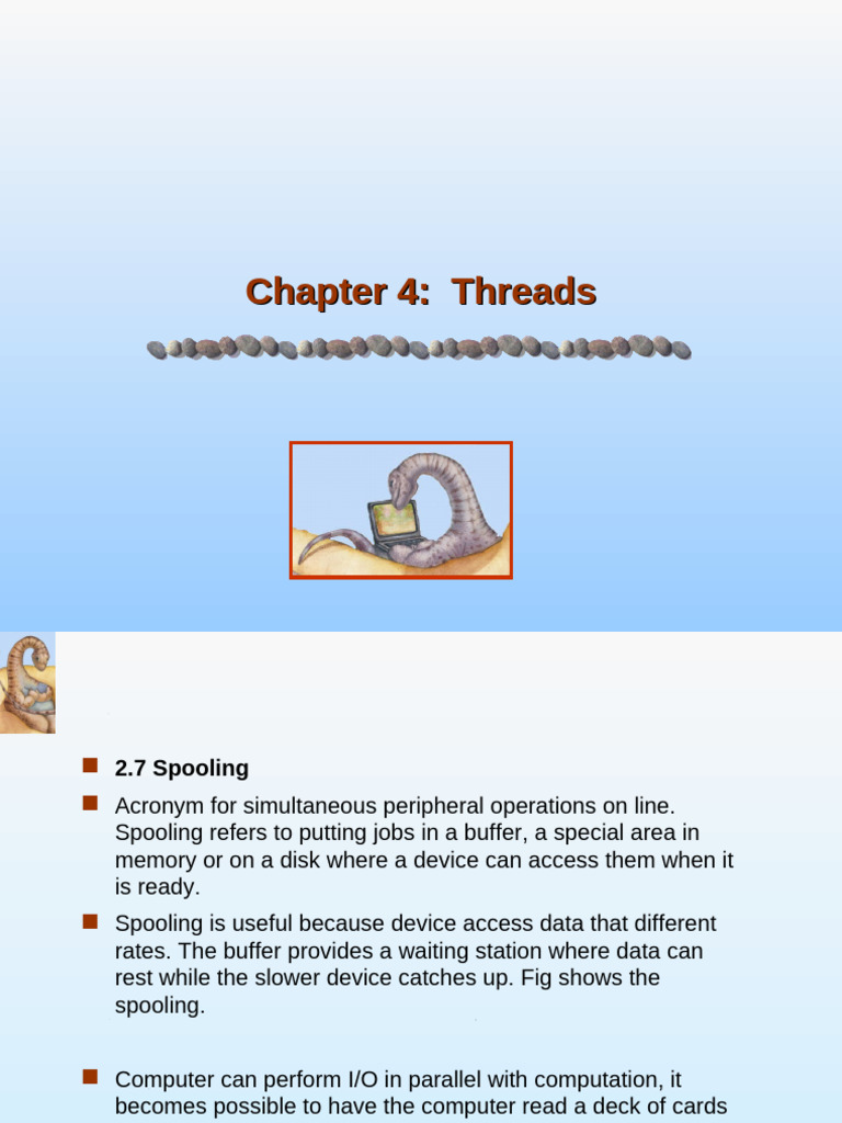 Thread in Operating System and How It Differ From Process. | PDF ...