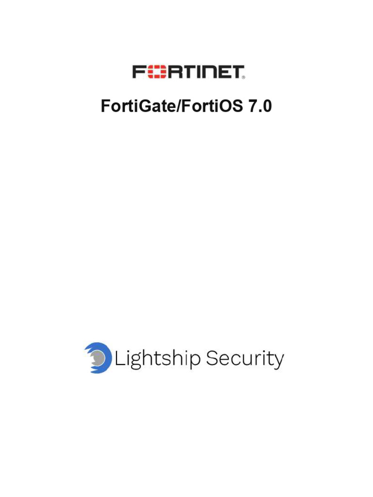 FortiGate/FortiOS 7.0 Assurance Report | PDF | Firewall (Computing) | Transport Layer Security