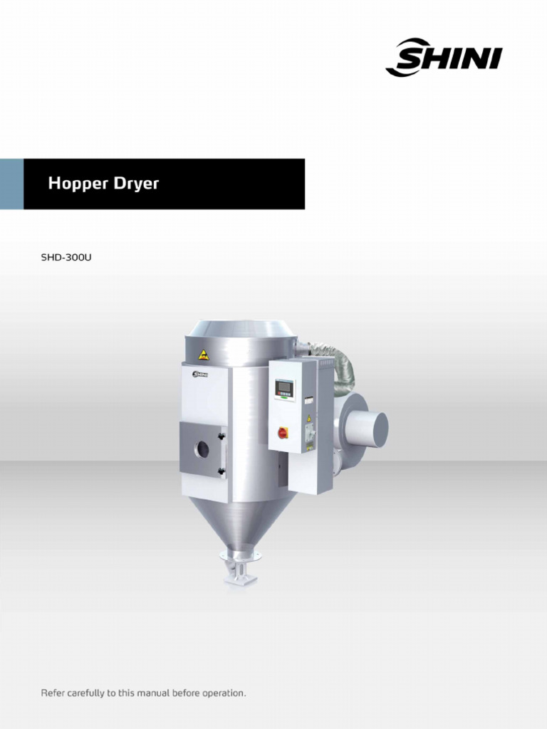 "Standard" Hopper Dryers SHD U | PDF