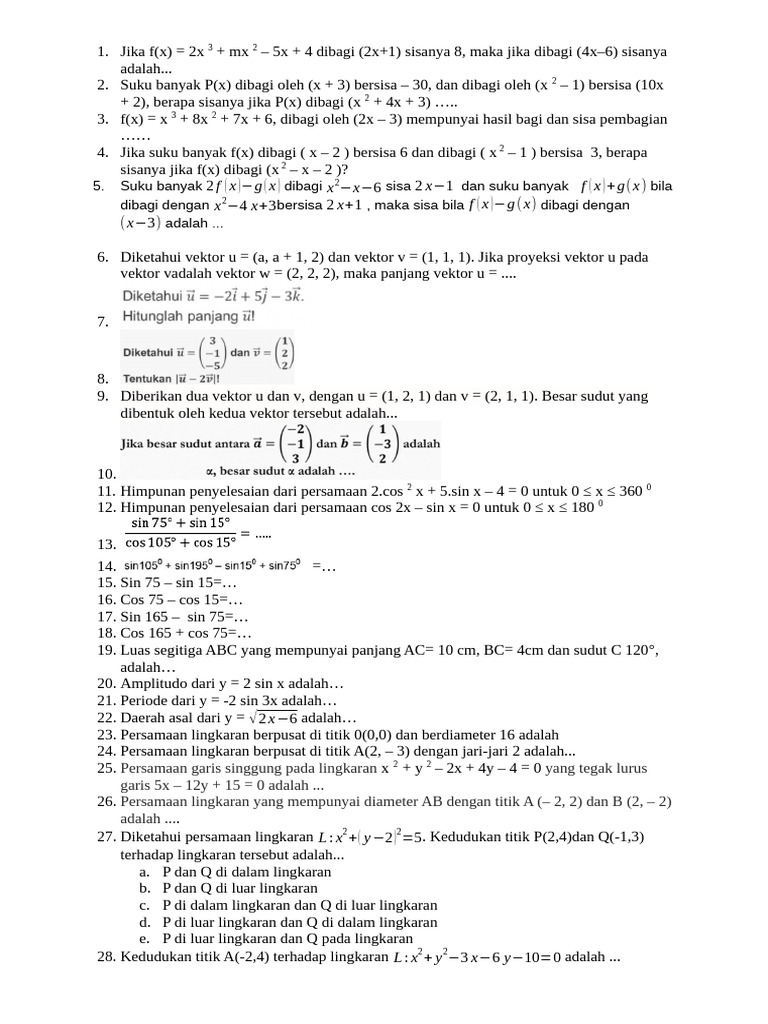 Latsol Psaj 2025 Matlanjut | PDF