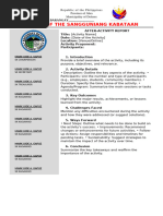 PostActivityReport 2025template | PDF