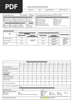 Physical Restraint Monitoring Form | PDF | Medicine | Health Care