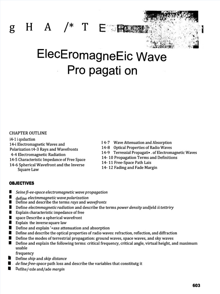 PDF Tomasi Chapter 14 Electromagnetic Wave Propagationdocx Compress | PDF | Polarization (Waves ...