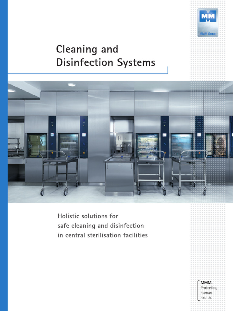 MMM Cleaning and Disinfection in The CSSD | PDF | Water | Sterilization ...