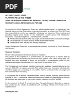 Annexure e Qms Summative Score Sheet 2 | PDF