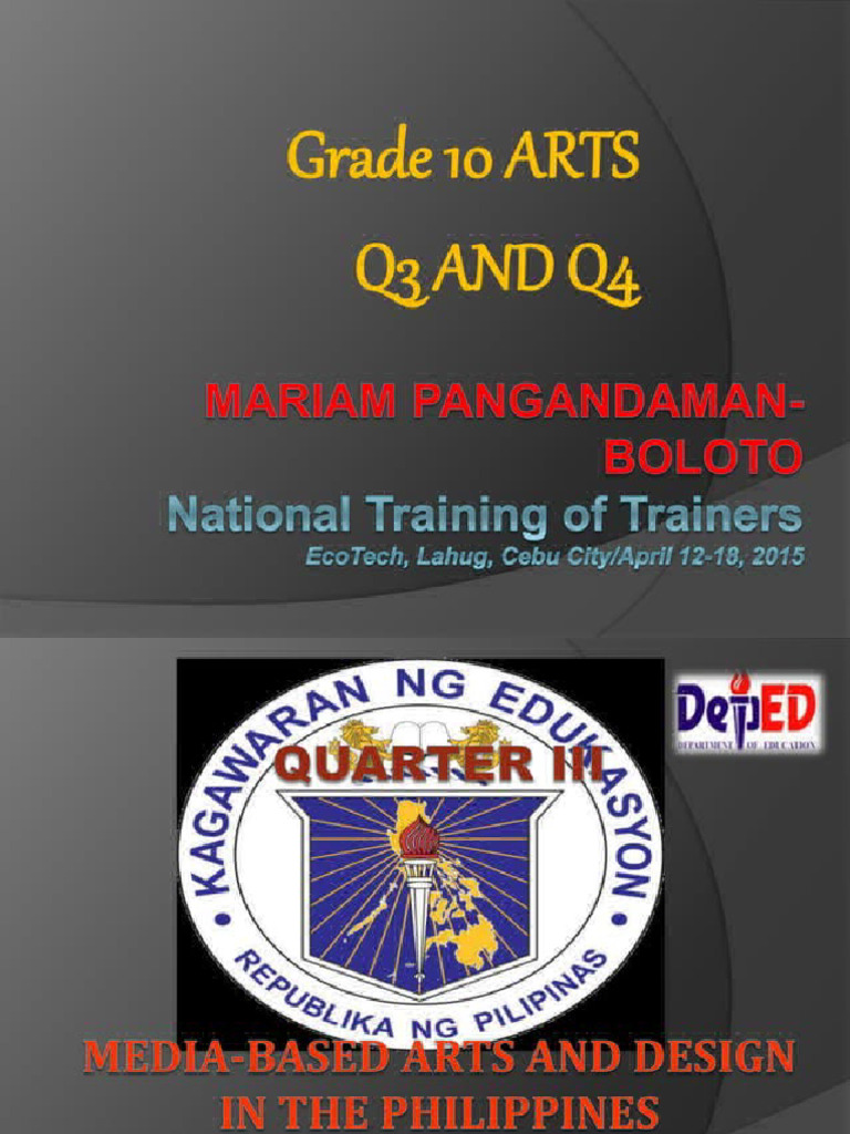 G10 MAPEH Arts 3rd and 4th Quarter | PDF